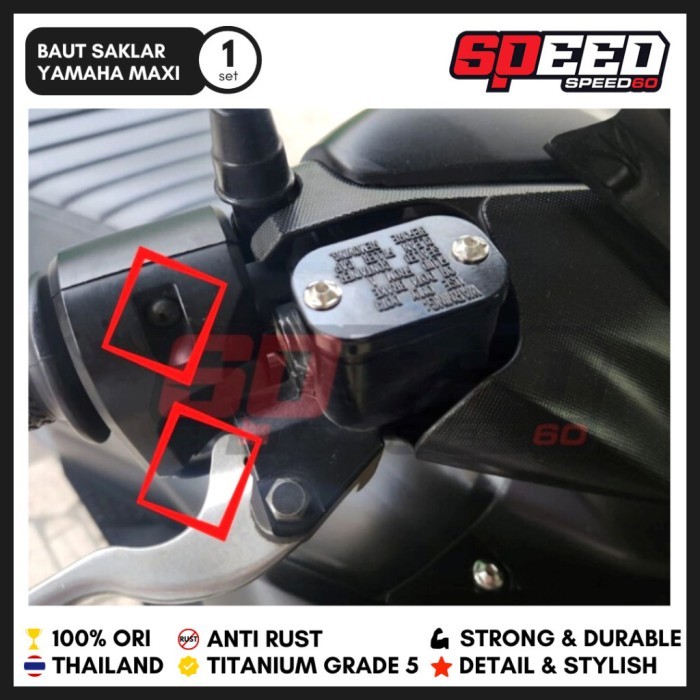 Probolt Titanium Bolt Switch Yamaha Nmax Aerox Lexi เกรด 5 New Tech ...