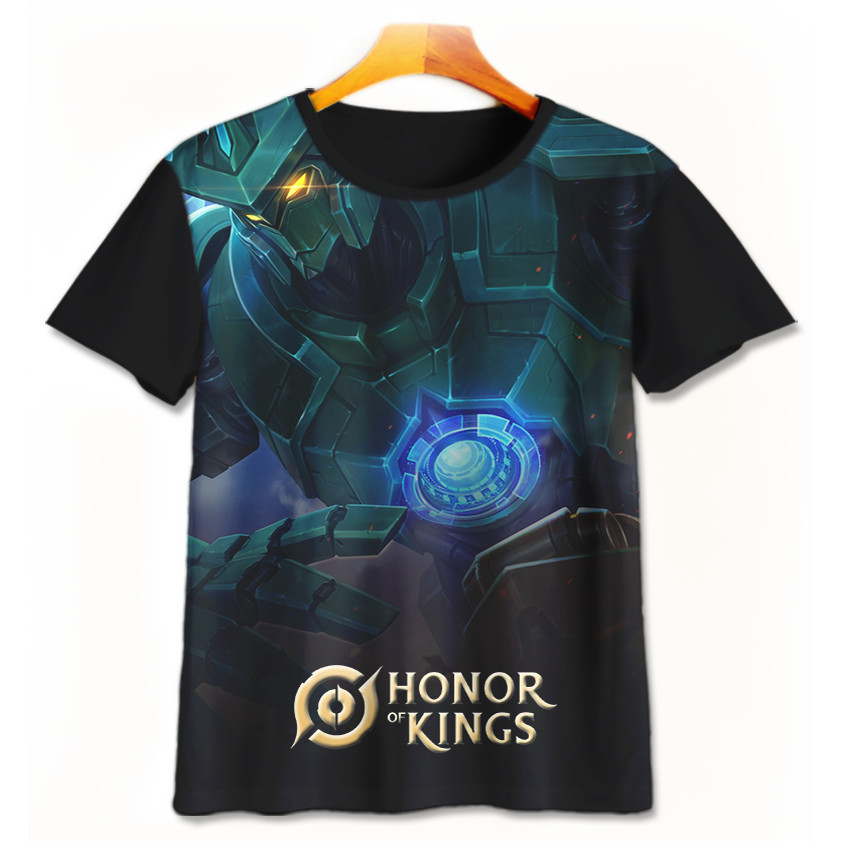 Mozi Mozi เสื้อยืดเด็ก-HOK Honor Of Kings Fighter design 3D Mozi เกม ...
