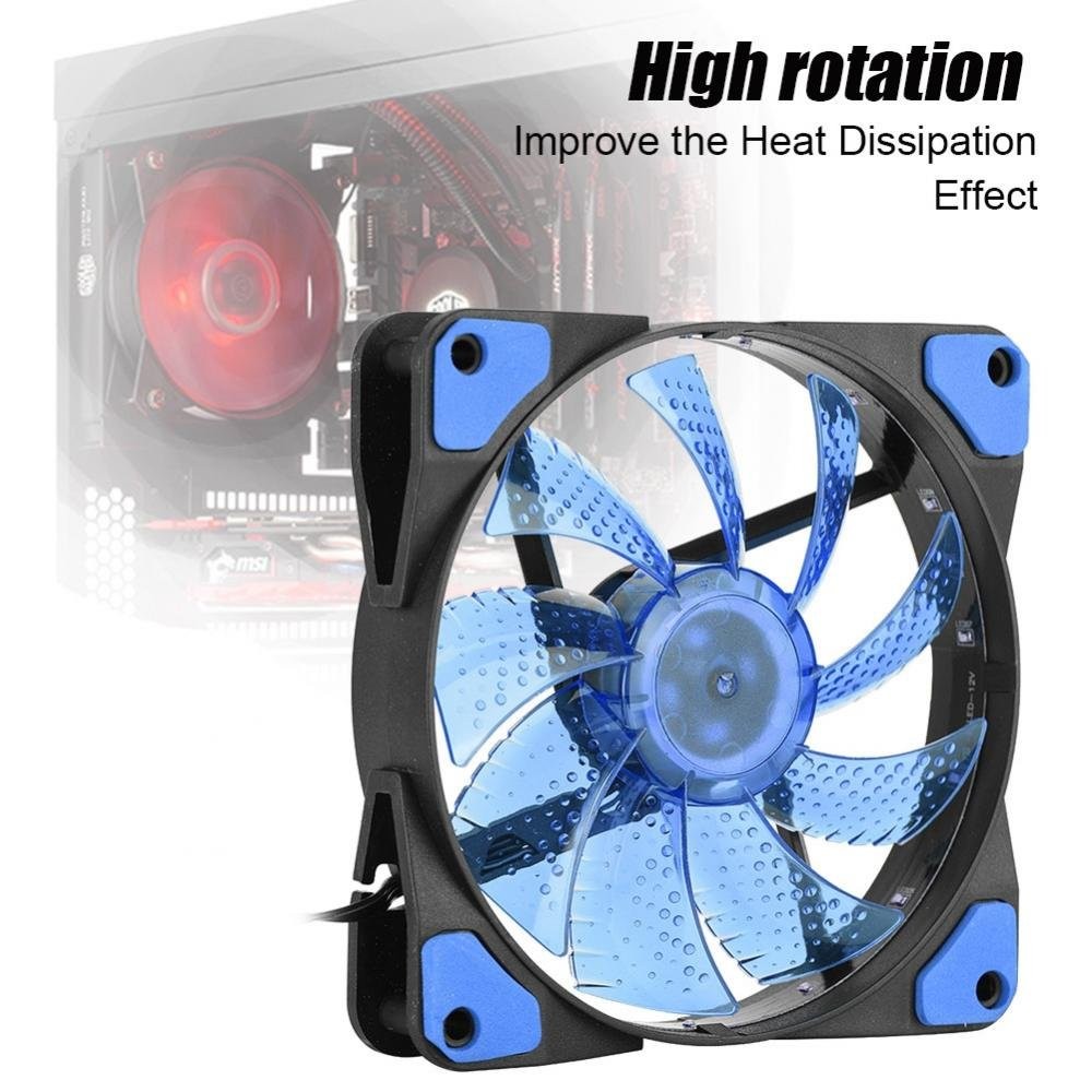 Sxdool LED Gaming PC Casing Fan CPU Fan 12cm | Shopee Thailand