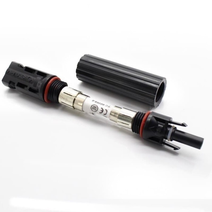 Ip67 MC4 INLINE FUSE 1000V 1 - 30A หญิง SOLAR CELL SOLAR PANEL | Shopee ...