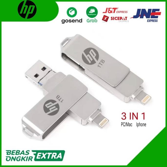 Flashdisk Hp 1 2 TB 3in1 ถึง Android iphone micro USB 3.0 ความเร็วสูง ...
