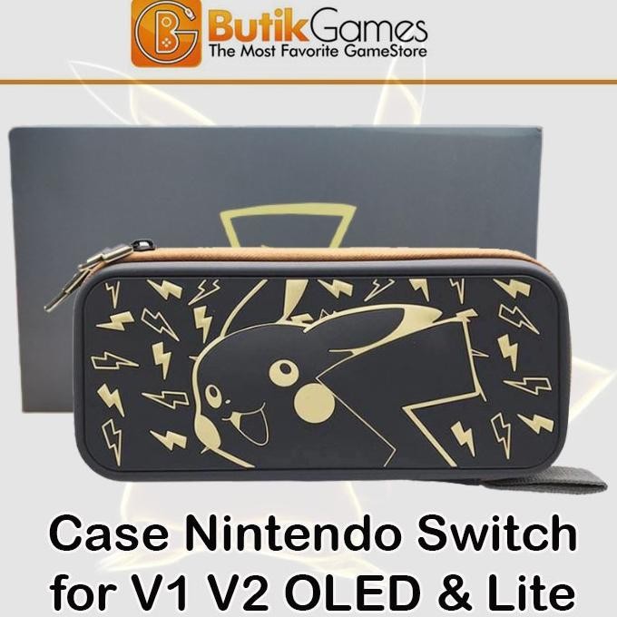 สวิตช์ - กระเป๋าเคส Nintendo Switch V1 V2 Lite OLED Pokemon Pikachu ...