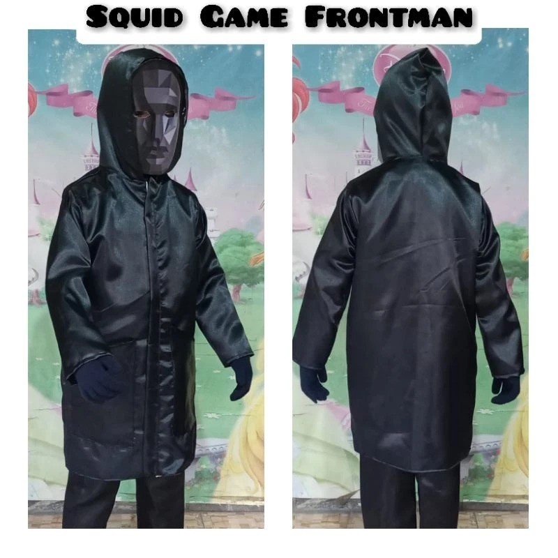 เครื่องแต่งกายเกม Front Man Suqiud เสื้อคลุม FrontMan เครื่องแต่งกายฮา ...