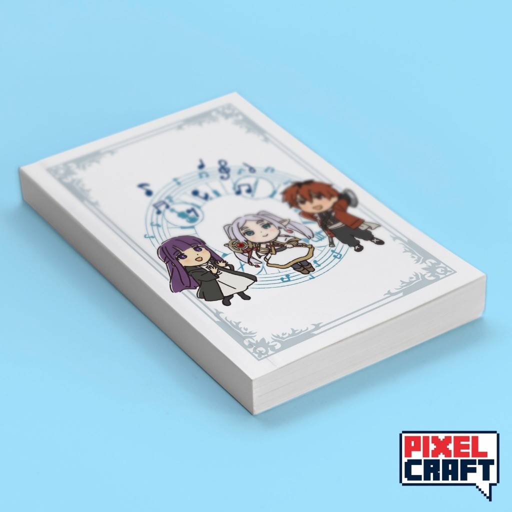 Pocket Note Softcover A6 Anime FRIEREN Musical Chibi Motif | Shopee ...