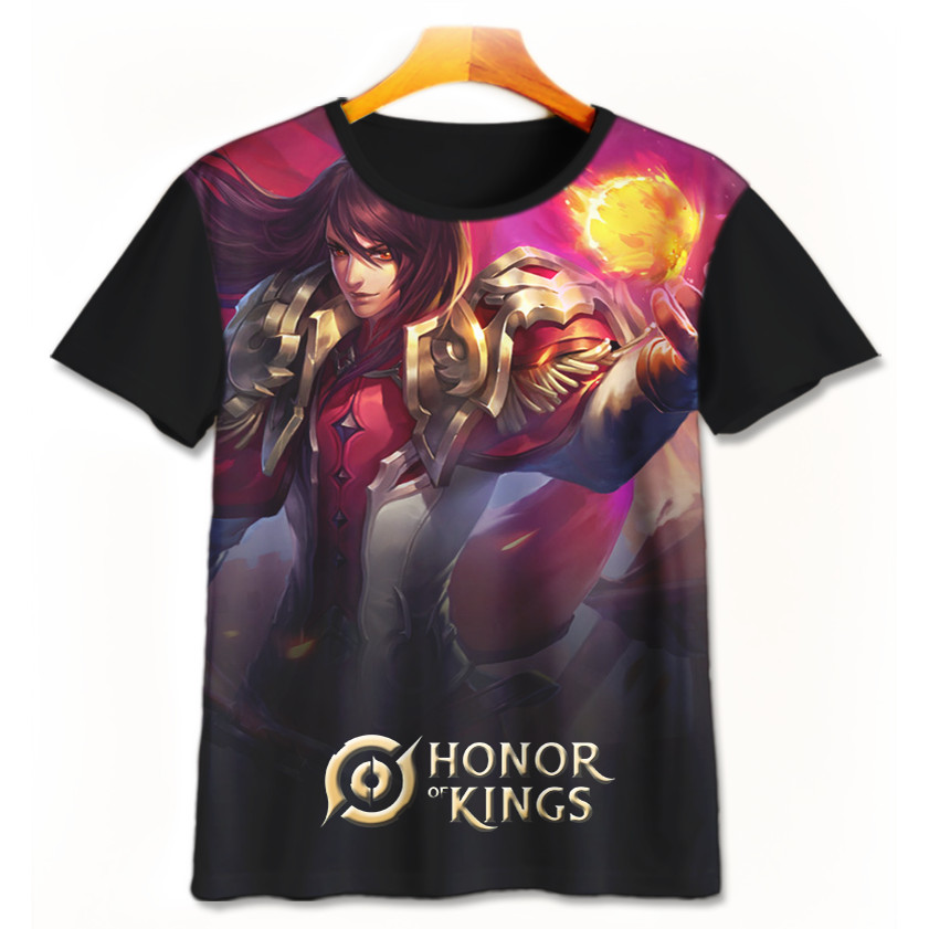 Zhou Yu ZhouYu เสื้อยืดเด็ก-HOK Honor Of Kings Mage design 3D Zhou Yu ...