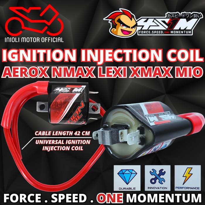 RACING COIL COIL 4S1M AEROX NMAX LEXI XMAX MIO M3 FAZIO FREEGO GEAR ...