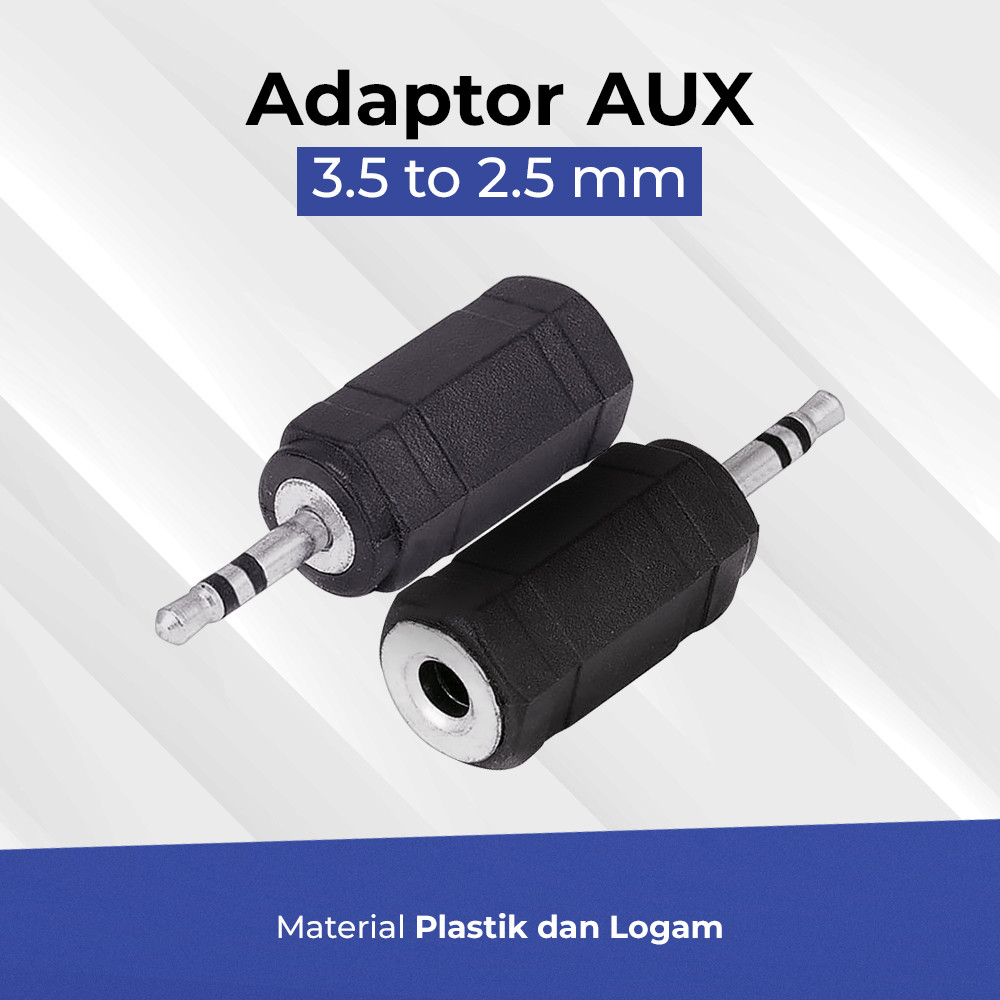 Digitik - Overfly 3.5 ถึงชาย 2.5 มม. อะแดปเตอร์แปลงเสียง AUX หญิง - RCX-79 | Shopee Thailand