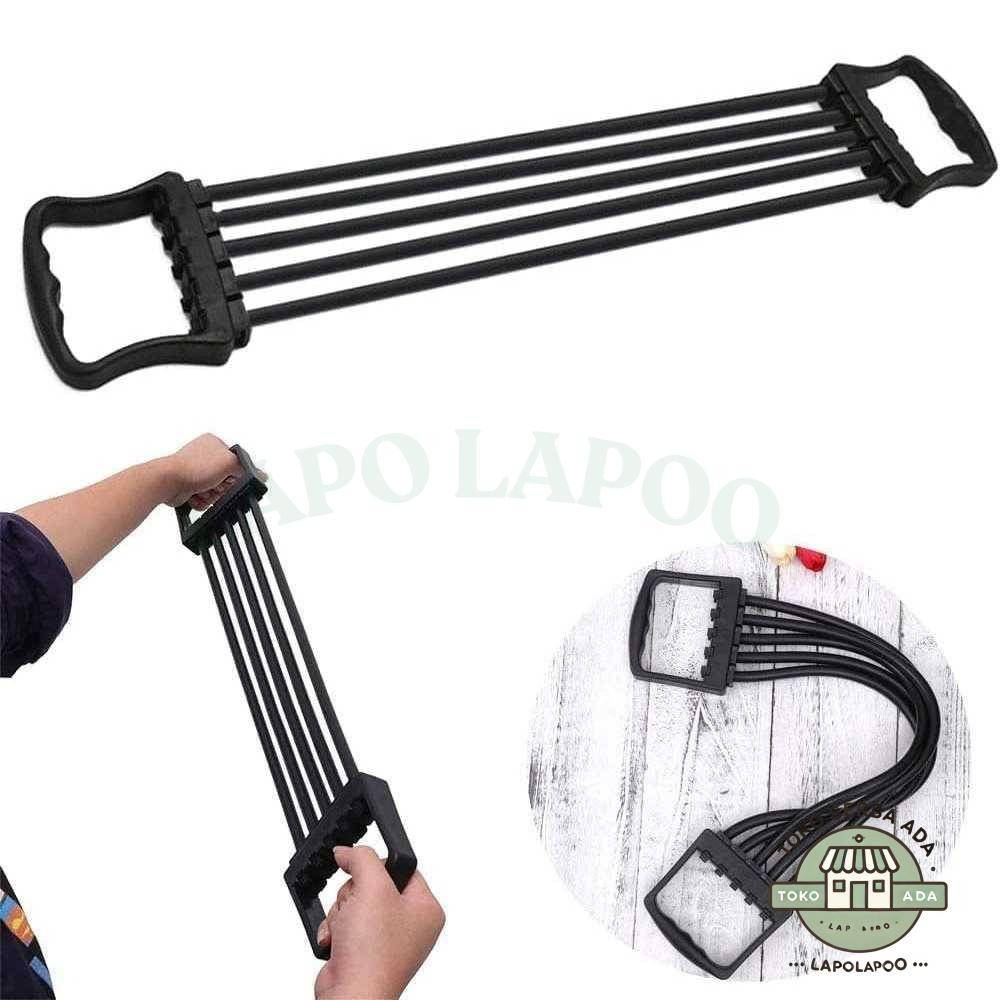 พิเศษ Hoshisea Chest Expander Adjustable Gym Rubber Chest Muscle ...