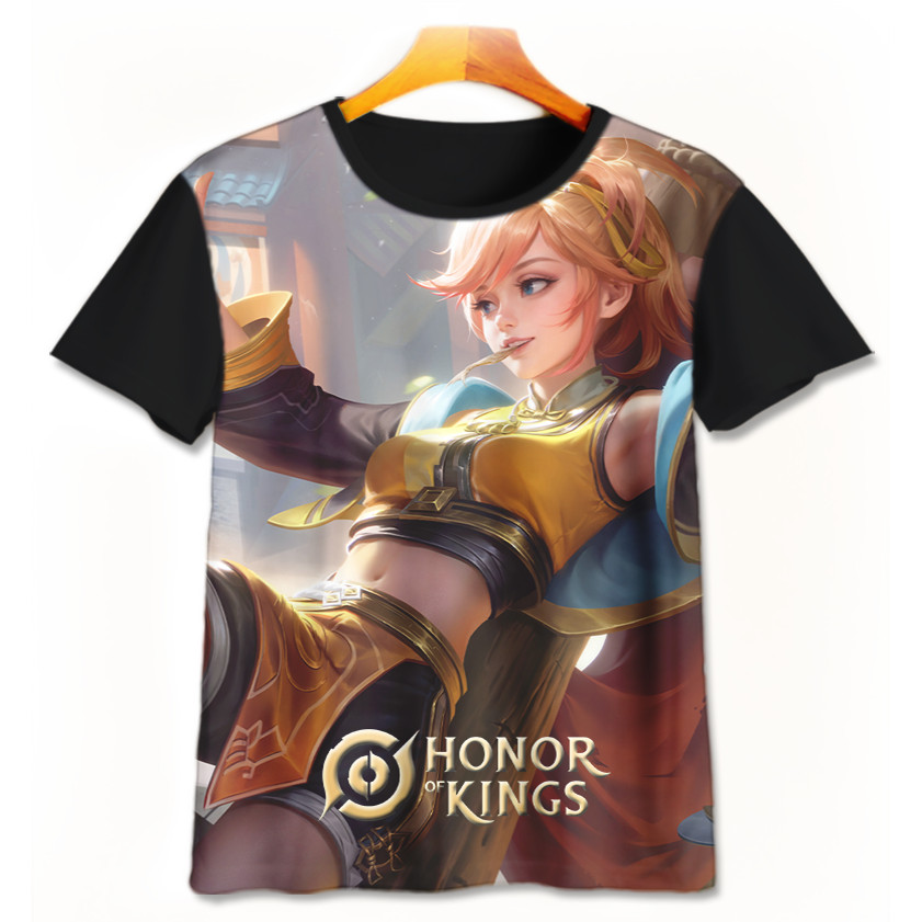 Mayene Mayene เสื้อยืดเด็ก-Honor Of Kings Fighter HOK ออกแบบ Mayene 3D ...