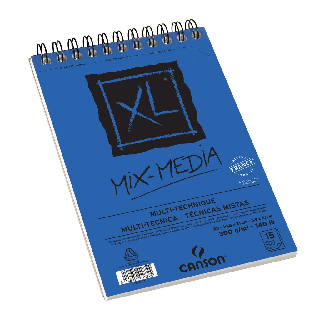 Canson XL MIX MEDIA 15S A5 300G | Shopee Thailand