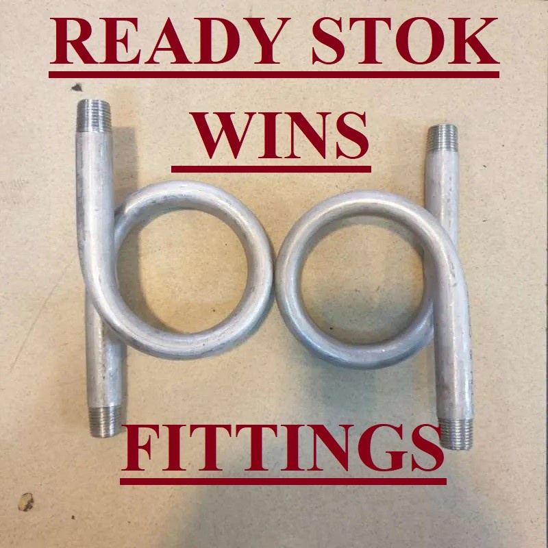 ท่อกาลักน้ํา SS 1/2 "O ประเภทท่อ Siphon สแตนเลส 304 0.5 "ชีฟอง shipon PG หางหมู 1/2 0.5 นิ้ว ...