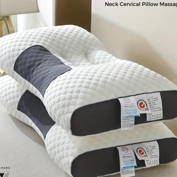 Eehatan Sleeping Pillow Ori Orthopedic Memory Foam 3D Ne Cervical Oft ...