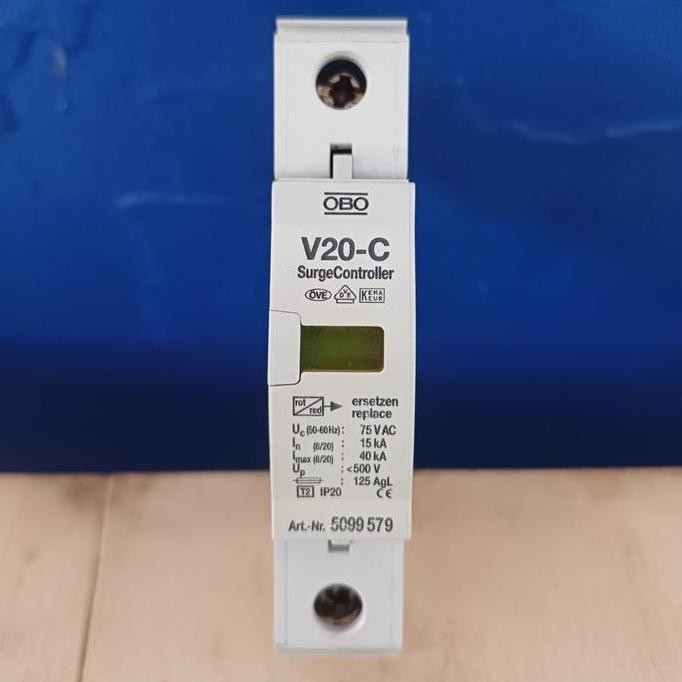 OBO 1P V20C/280VAC/40KA OBO SURGE ต้นฉบับและธุรกิจ | Shopee Thailand