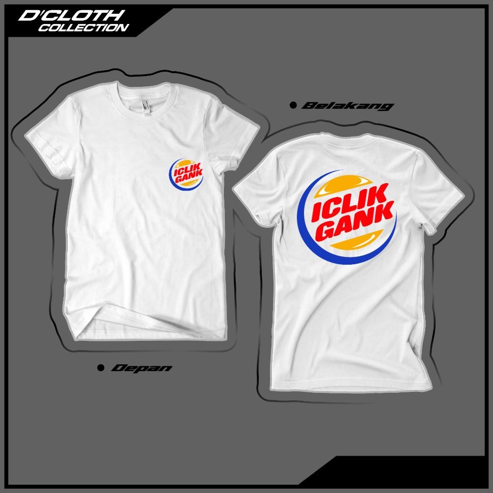 Iclik Gank Katu Pe 24S Distro เสื้อยืดแขนสั้น Super Premium A2 เสื้อยืด ...