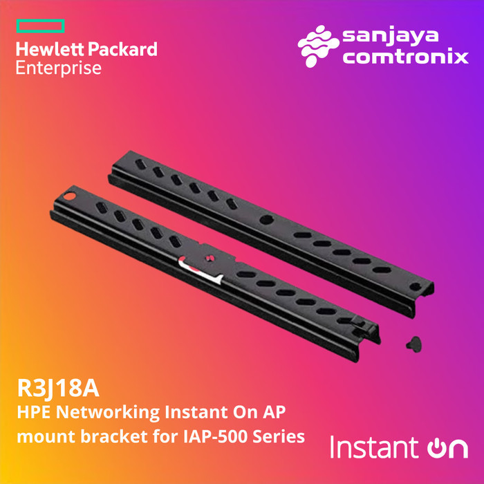 HPE ARUBA R3J18A AP-MNT-D AP mount bracket สําหรับ IAP-500 Series ...