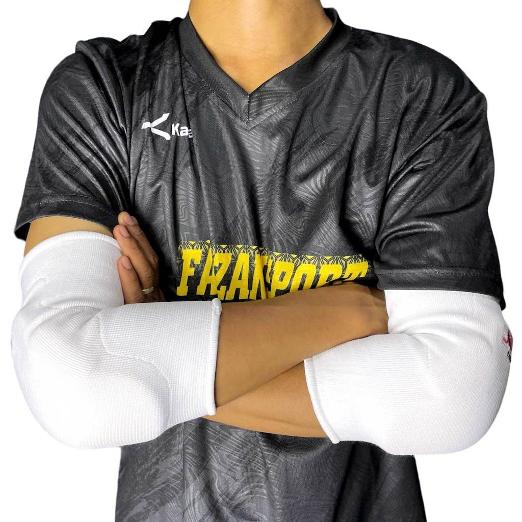 Hitam PUTIH ใหม่ Kneepad ฟุตซอล Jonas คลาสสิก V2 สีดําและสีขาว Elbowpad ...