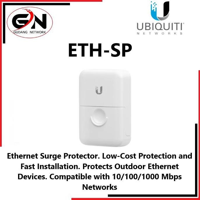 UBIQUITI ETH-SP ETHERNET SURGE PROTECTOR ANTI LIGHTNING UTP LAN ภายนอก ...