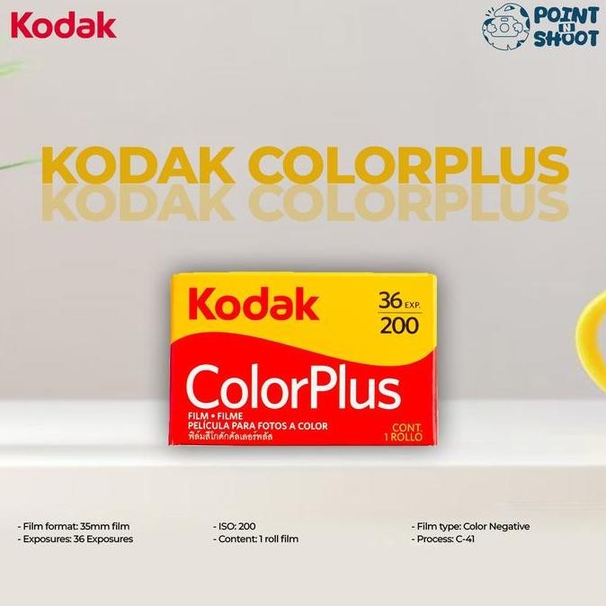 Kodak Colorplus 35Mm 200 Iso 200/ 36 Exp Color Plus Kcp - ฟิล์มม้วน | Shopee Thailand