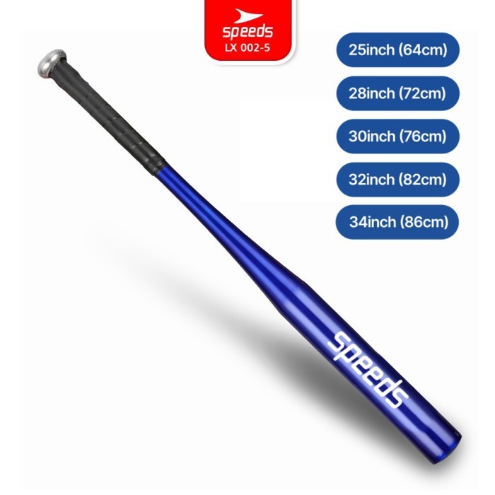 ความเร็ว BASEBALL STICK BAT CASTI BEATING 25" 002-1 - สีฟ้า, 25 นิ้ว ...