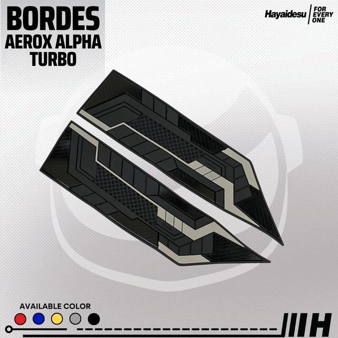 ใหม่ Hayidesu Floor Step Boardrest พรมมอเตอร์ Yamaha Aerox Alpha Turbo ...