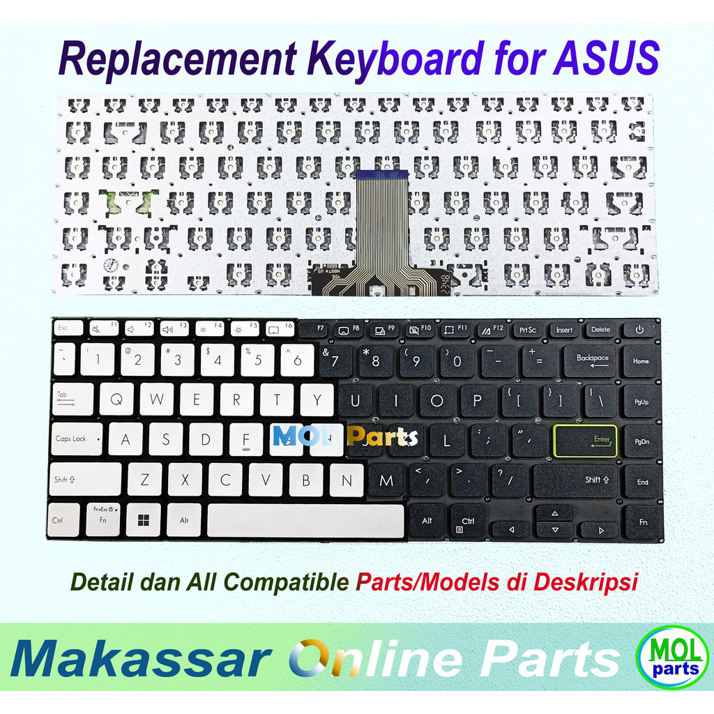 คีย์บอร์ด Asus Vivobook X413 A413 K413F A413E K413 M413 S413 K413FA ...