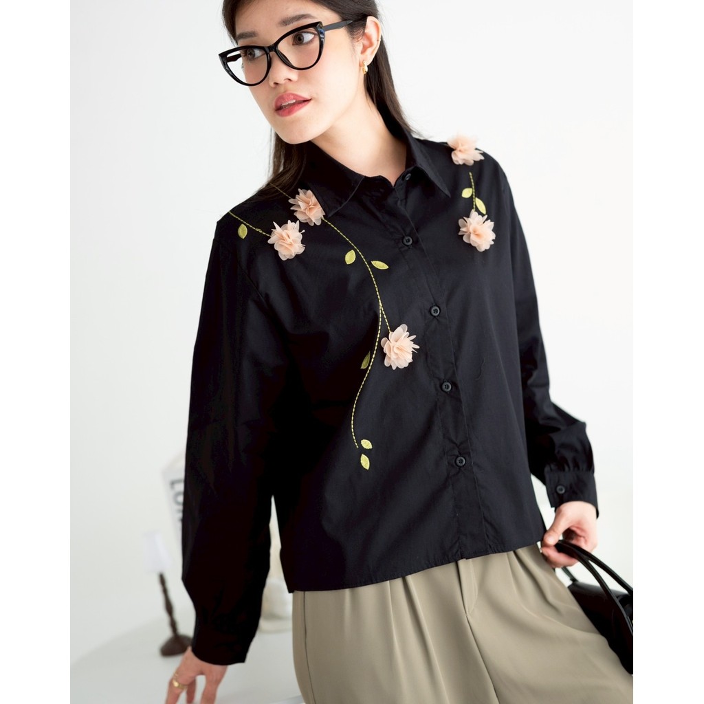 KEMEJA Myrubylious POSHA SHIRT | เสื้อตัวในผู้หญิง | เสื้อ | Shopee ...