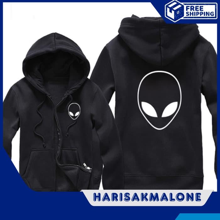 ALIENWARE ใหม่ล่าสุด HALFZPPER HOODIE JACKET ZIPPER DISTRO ALIENARE ...