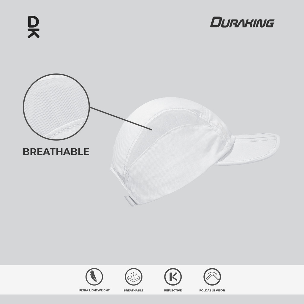 หมวกวิ่ง Duraking - หมวกวิ่ง Miles Setter | Shopee Thailand