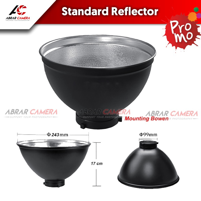 Standard Reflector ขนาดใหญ่ Bowen Light Godox SK400 Sk300 SL60w SL150w ...