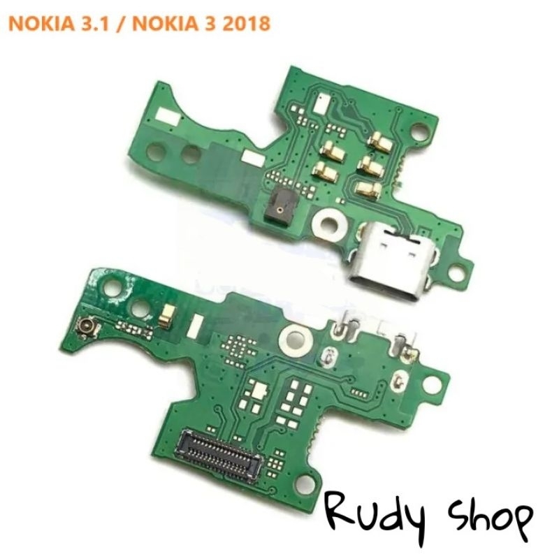 Nokia 3.1 บอร์ดเชื่อมต่อที่ชาร์จ USB ไมค์ Pcb | Shopee Thailand