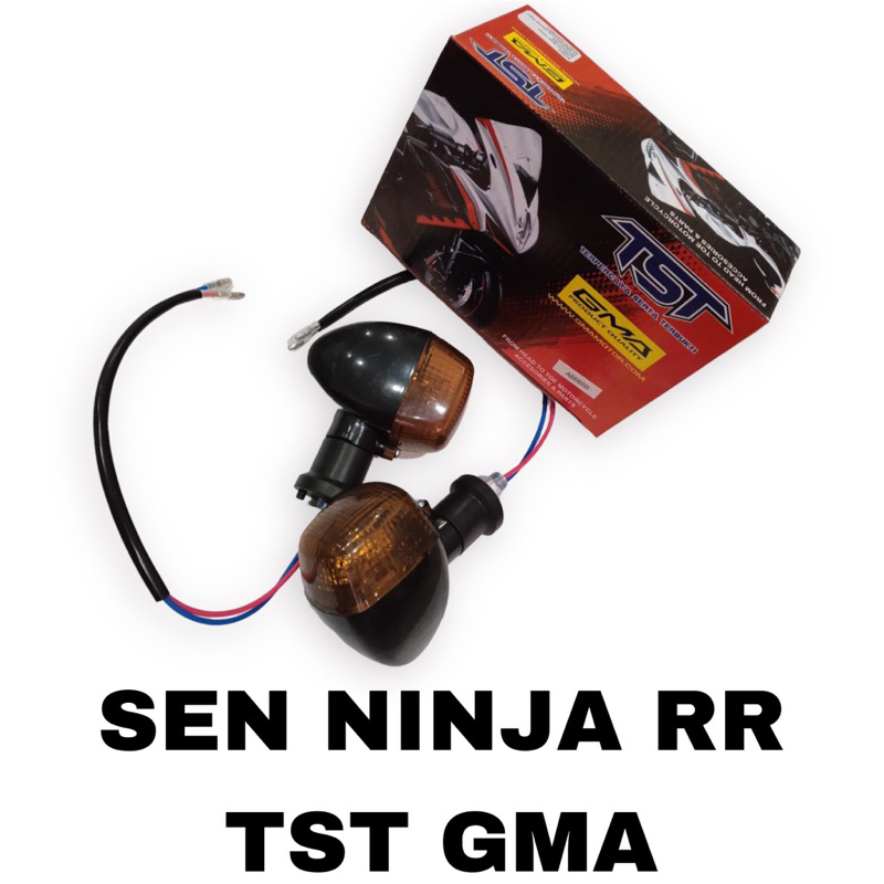 ชุดไฟเลี้ยว ซ้าย ขวา สีดํา SEN NINJA RR SS R VICTOR SET | Shopee Thailand