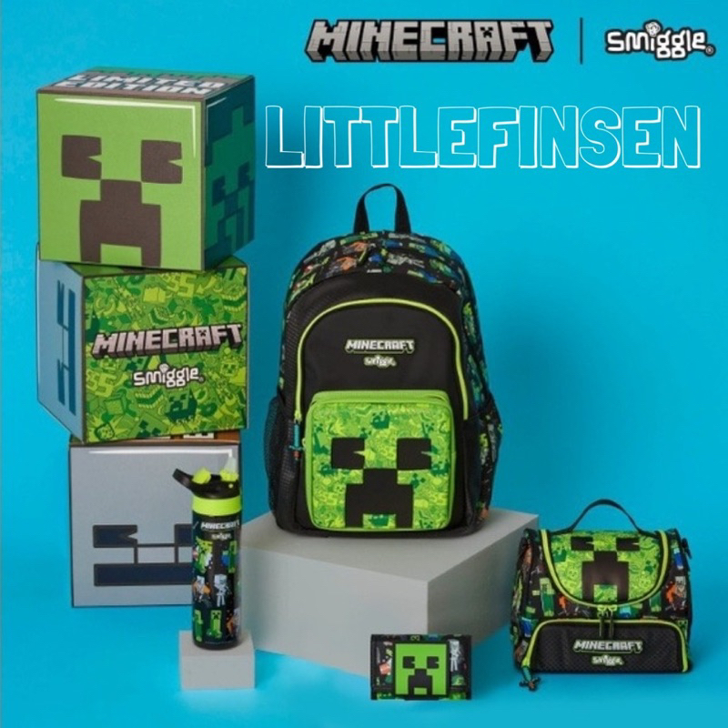 Smiggle minecraft/smiggle Backpack/minecraft Childrens Backpack ...