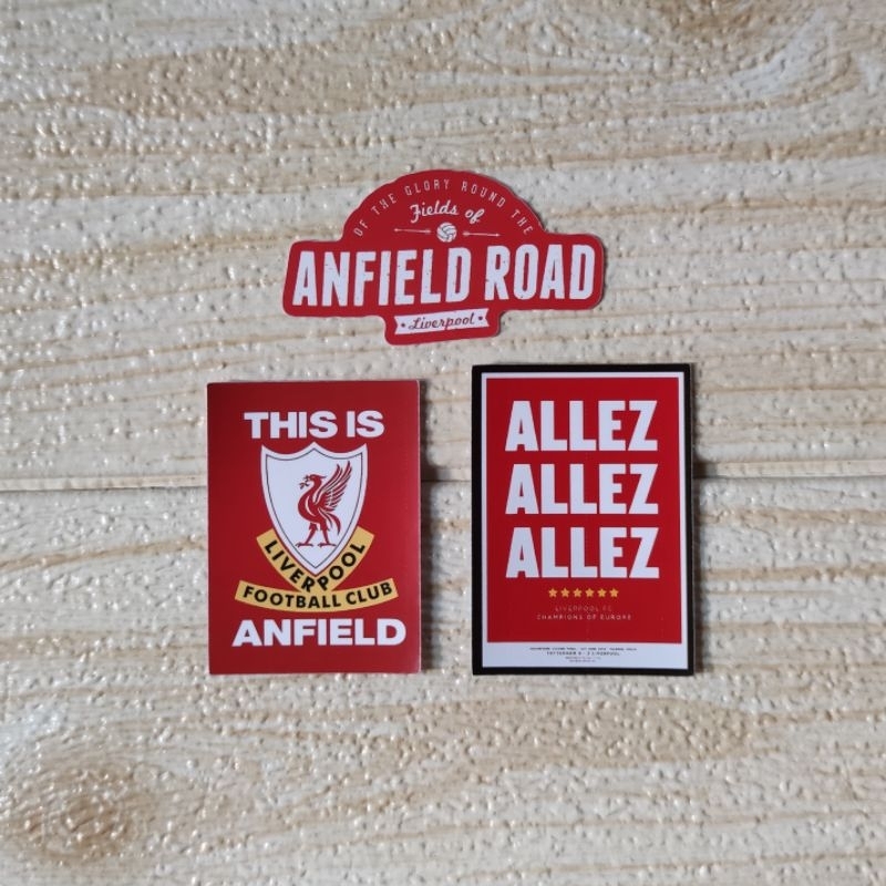 สติ๊กเกอร์แพ็ค Liverpool This is Anfield Allez | Shopee Thailand