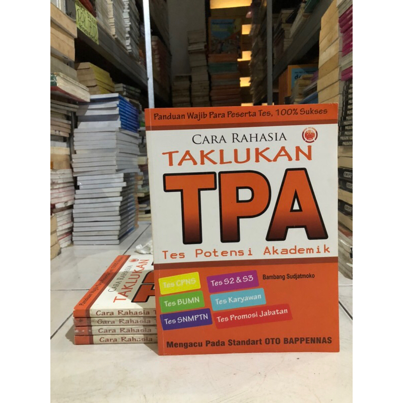 หนังสือ THE SECRET WAY TO PUTTING TPA / / CPNS TEST / ACADEMIC ...