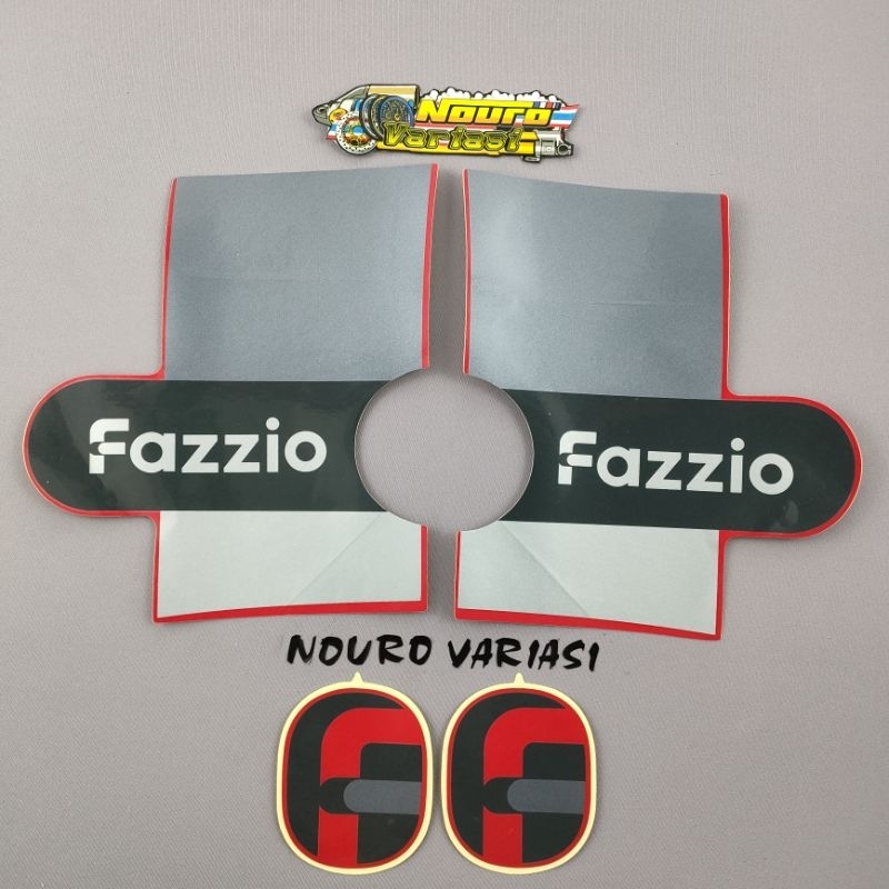 MERAH Striping Yamaha fazzio 2022 2023 ตัวเครื่องสีแดง คุณภาพ | Shopee ...