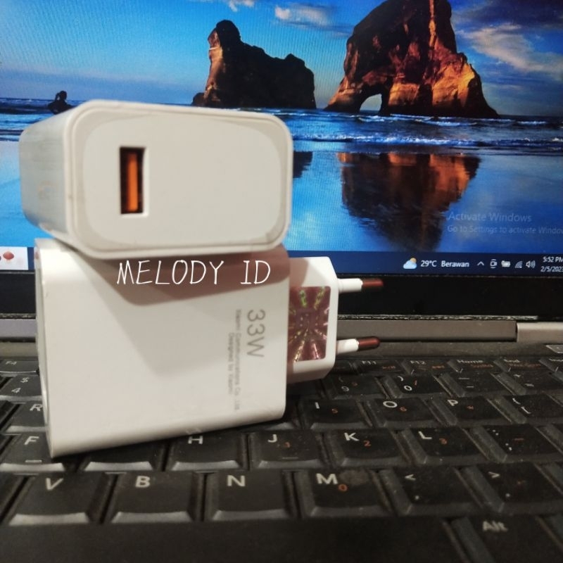 Xiaomi 33W MDY11EZ Turbo fast charge หัวชาร์จอะแดปเตอร์ Redmi 9 10 10C ...