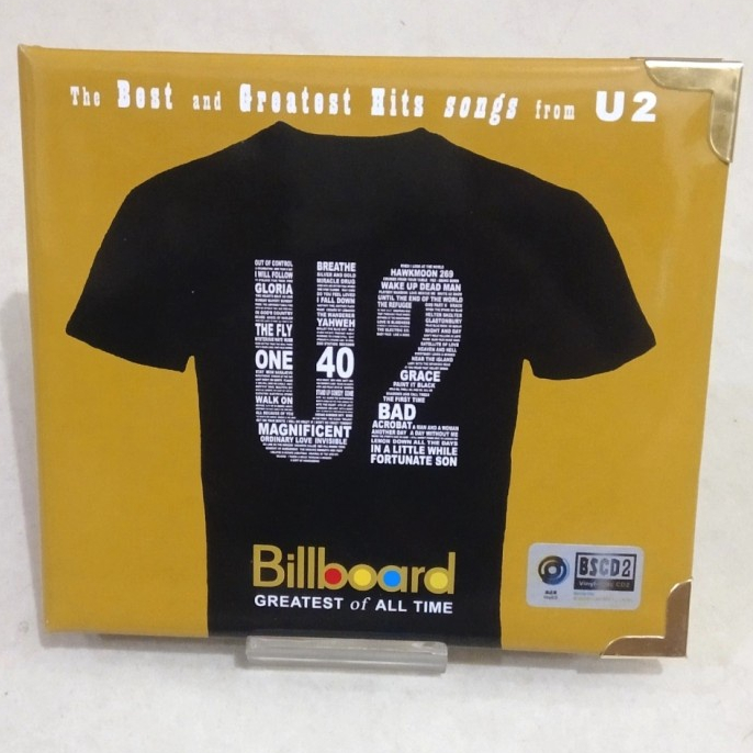 Cd audio U2 ยอดเยี่ยมตลอดกาล เพลงเวสต์ Bscd2 | Shopee Thailand