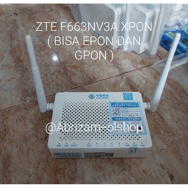 Ont ZTE XPON F663NV3A สามารถ EPON และ SECOND | Shopee Thailand