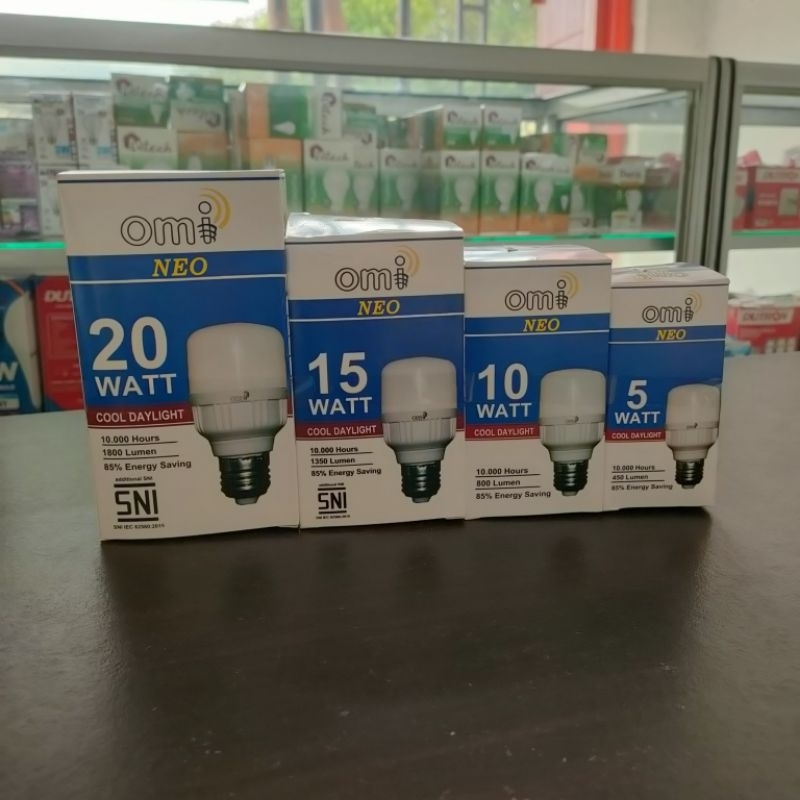 แพ็คเกจไฟ Led OMI NEO 5W 10W 15W และ 20W | Shopee Thailand