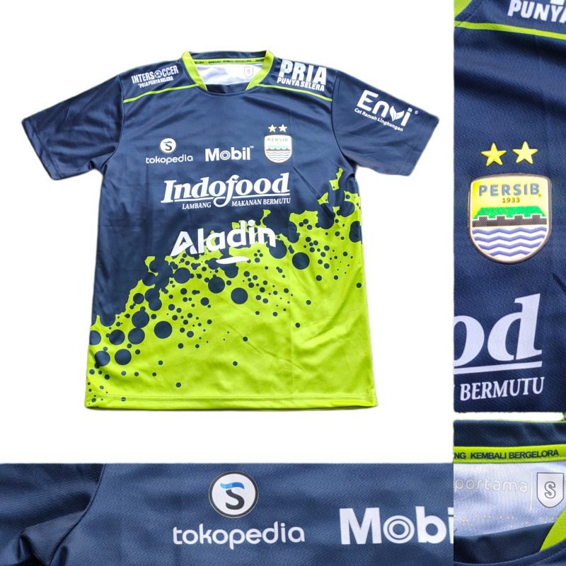 Lokal Persib 3RD 2022/2023 Soccer JERSEY เกรดท ้ องถิ ่ น | Shopee Thailand