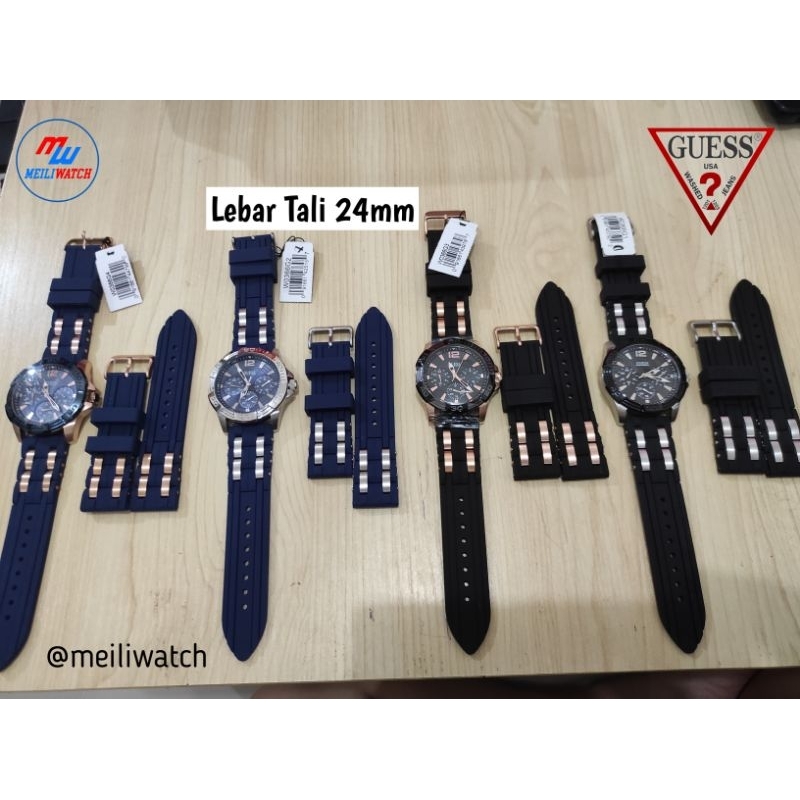 Guess Watch STRAP Type W0366G1, W0366G2, W0366G3, W0366G4 | Shopee Thailand