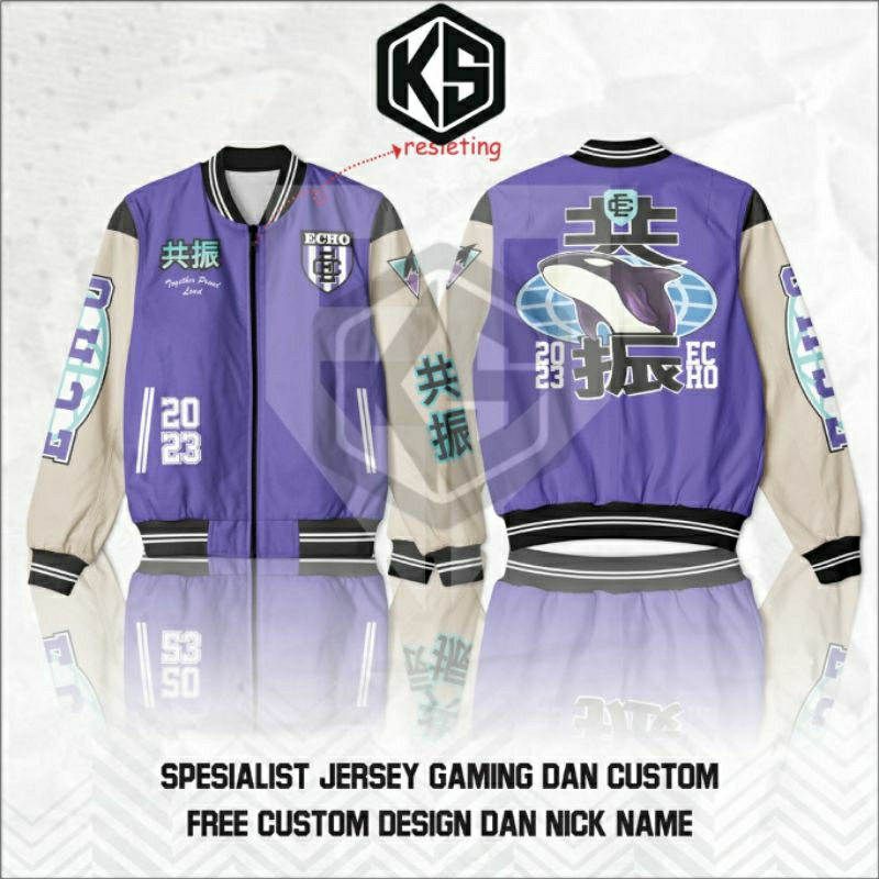 เสื้อแจ็กเก็ต BLACKLIST S 10 2023Echo E-SPORT แชมพูโลก 4 ม. (ฟรีชื่อนิกเกิล) | Shopee Thailand