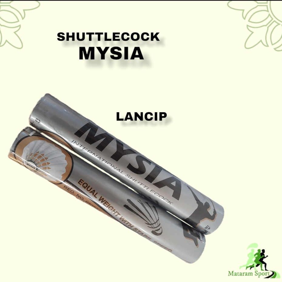 Mysia Taper BADMINTON SHUTTLECOCK | Shopee Thailand