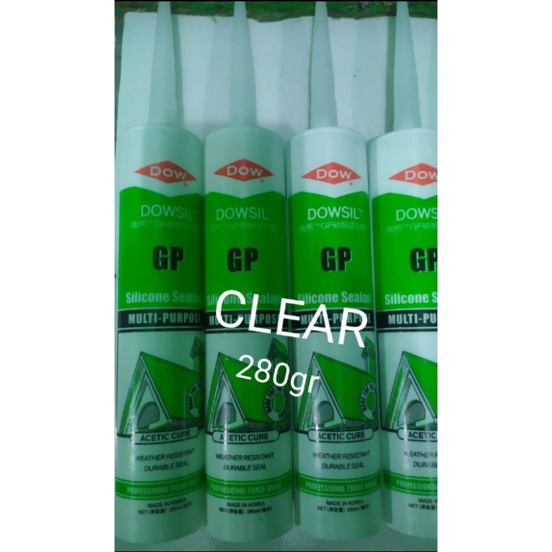 กาวตู้ปลาใส กาวติดกระจก dowsil gp กาวซิลิโคน | Shopee Thailand