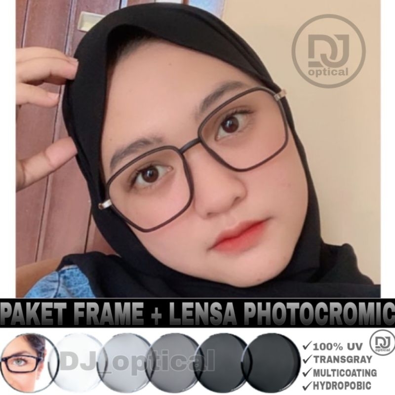 แว่นตา FRAME + LENS PACKAGE| แว่นตาป้องกันรังสี| ขอลบได้ แถม/ซิล ...