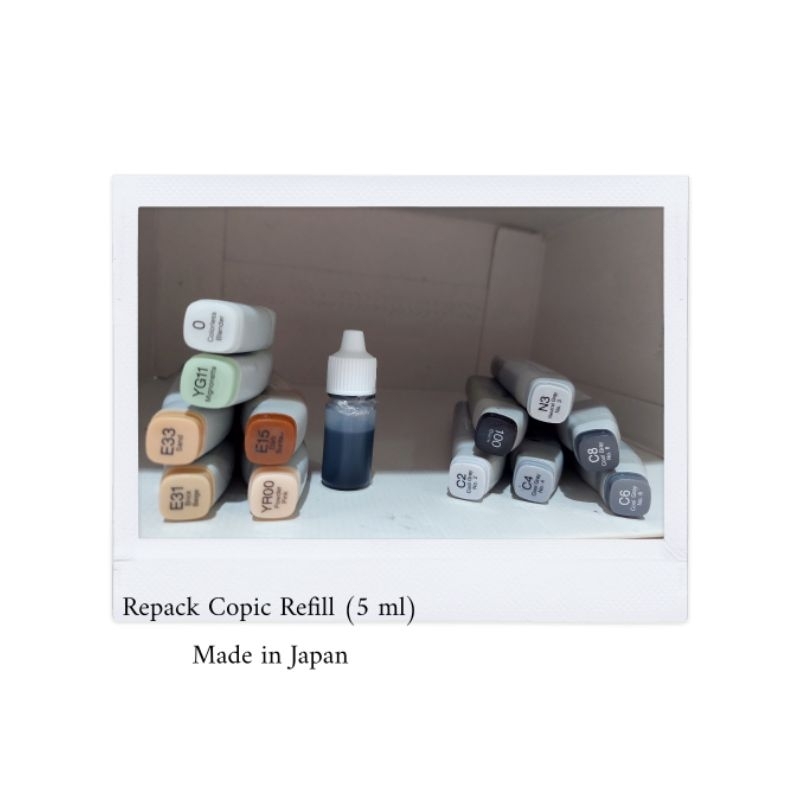 Copic เติมหมึกต่างๆ Made in Japan Repack ขนาด 5 ml Copic Refill 100 ...