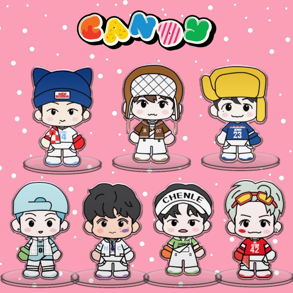 [STANDEE] NCT candy action figure อะคริลิค chenle haechan jaemin jeno ...