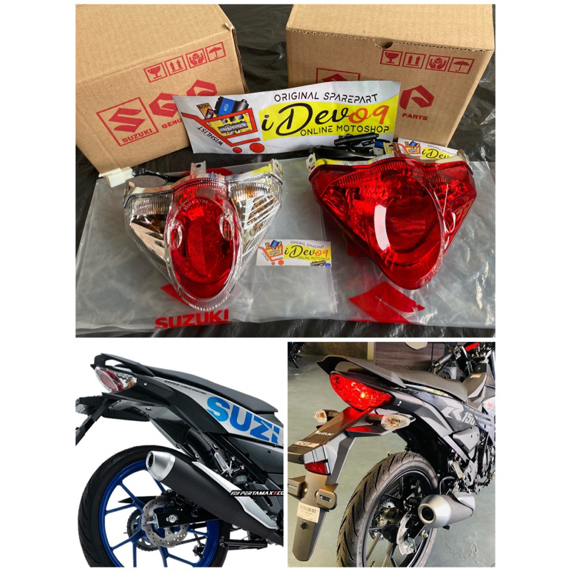 โคมไฟหลังรวมโคมไฟหลัง Satria Fu Fi Raider Fi 150 Original SGP | Shopee ...