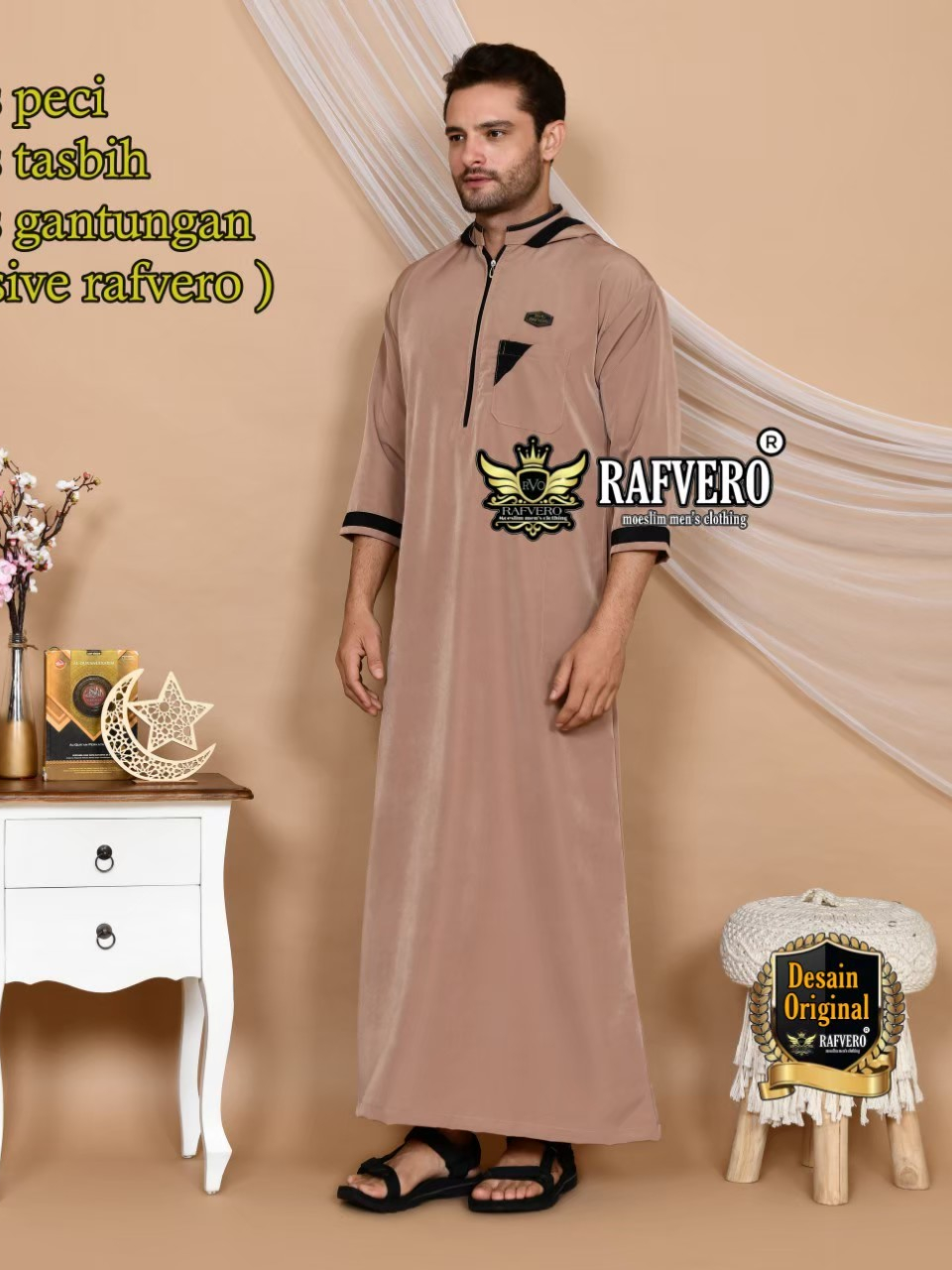 Fm JUBAH Men Ajfa ORIGINAL Moslem - JUBAH Men - JUBAH Men เสื้อฮู้ด ...