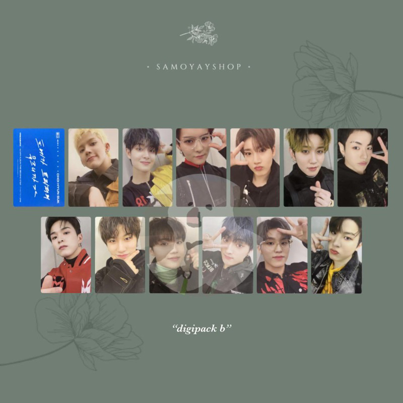 Photocard Treasure The Second Step : Chapter One Digipack Hyunsuk ...